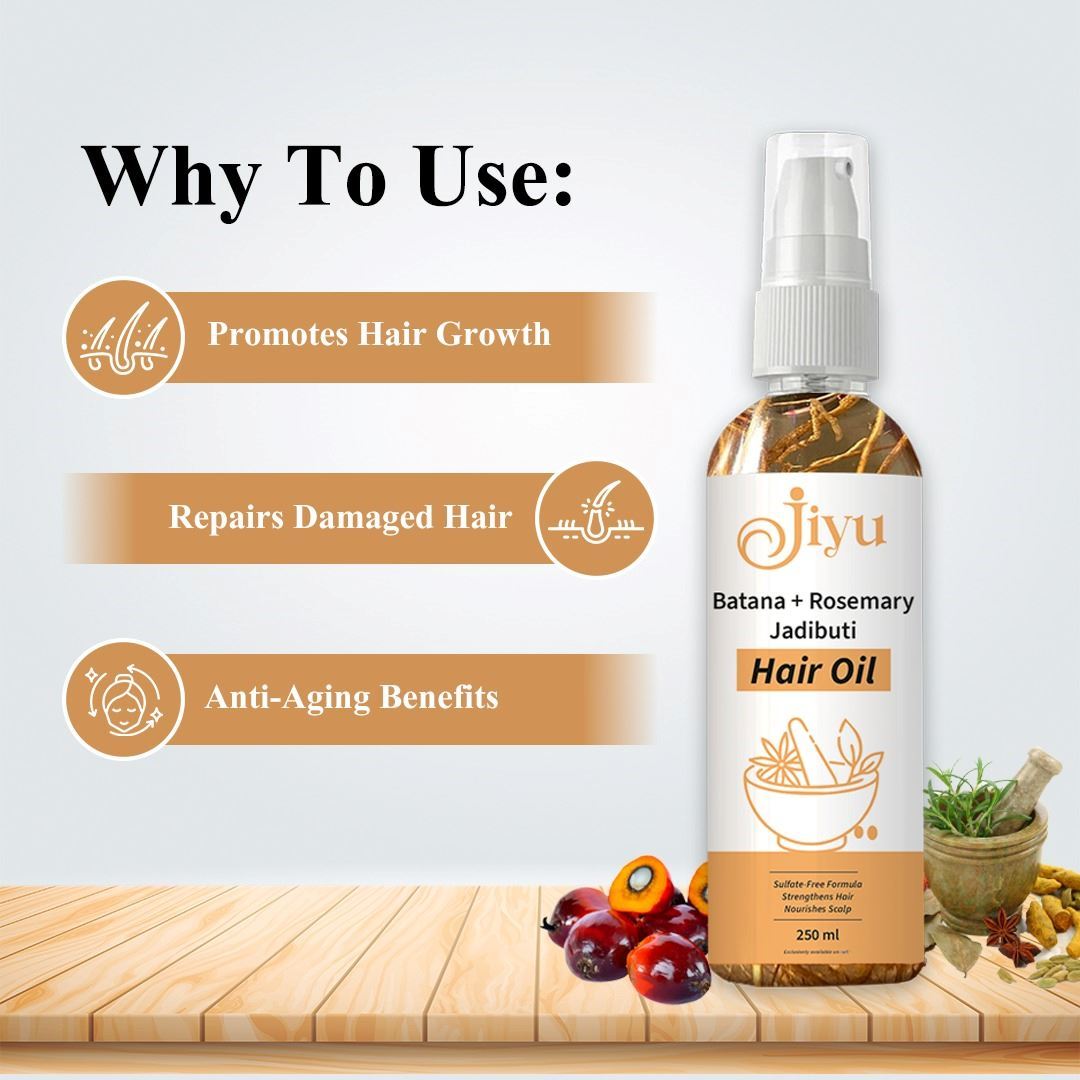 Nety direct selling pvt ltd. JIYU Hair oil